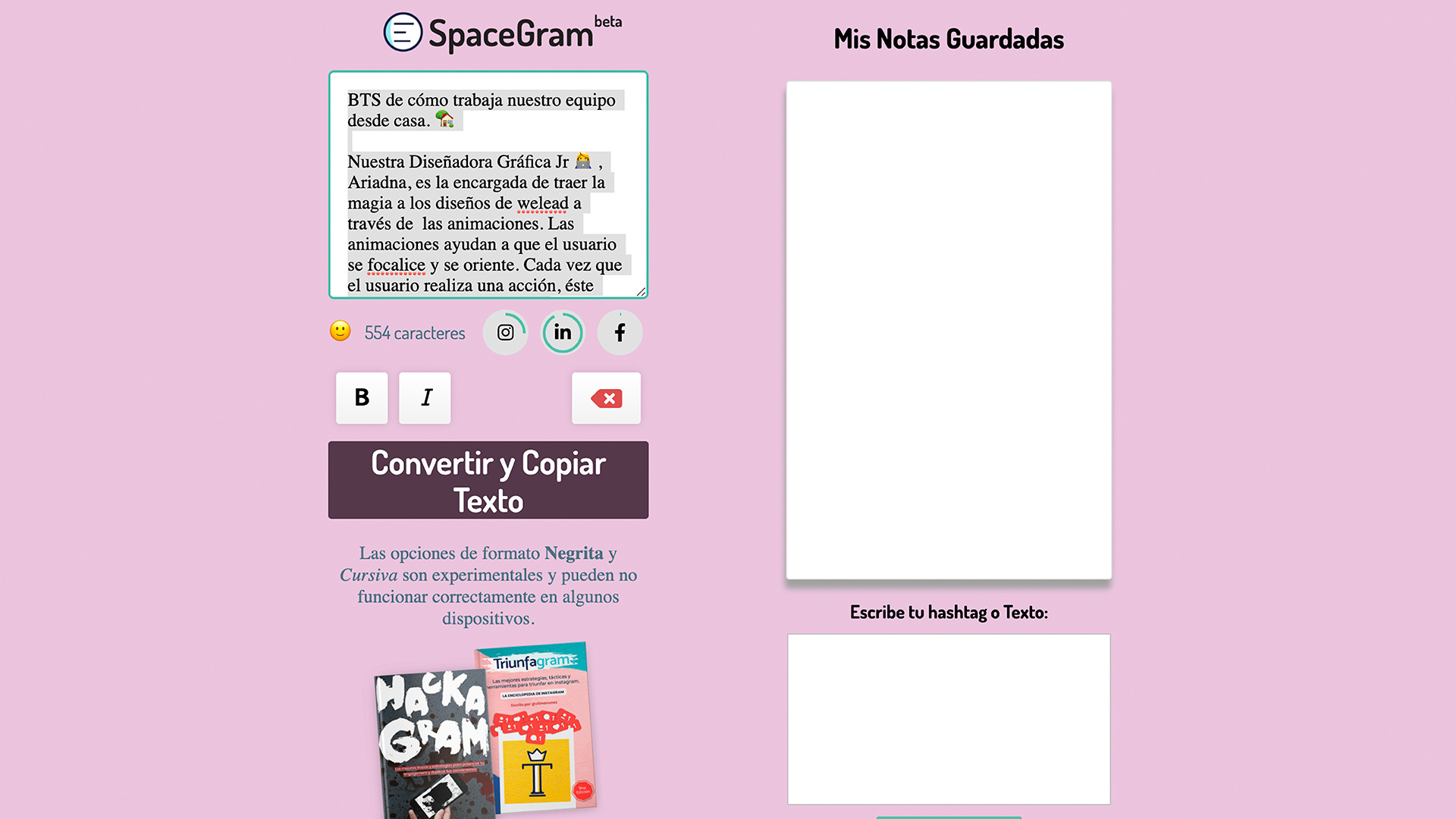 How to add white space for Instagram - Welead